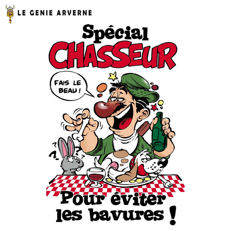 Bavoir Spécial Chasseur