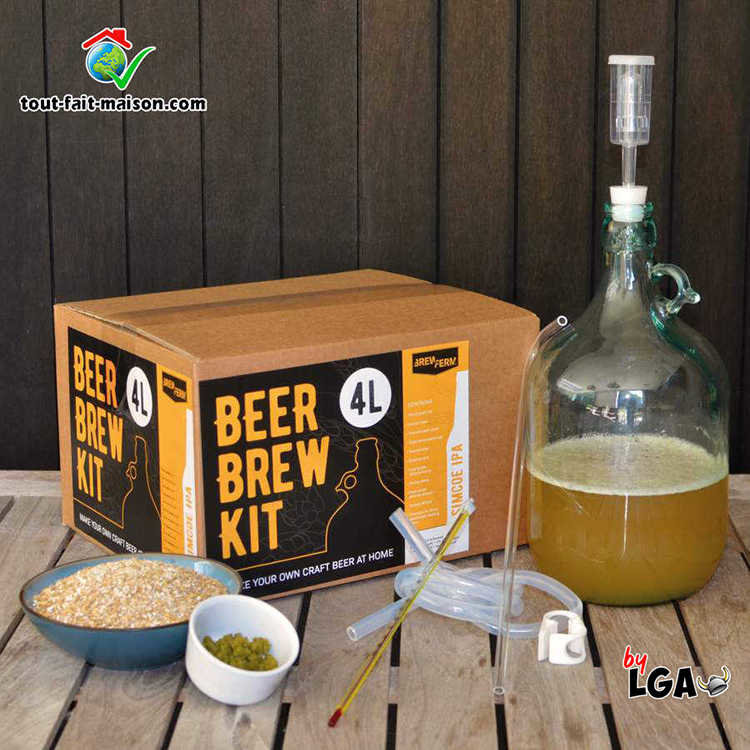 Kit brassage tout grain Simcoe IPA 4L - Beer mix