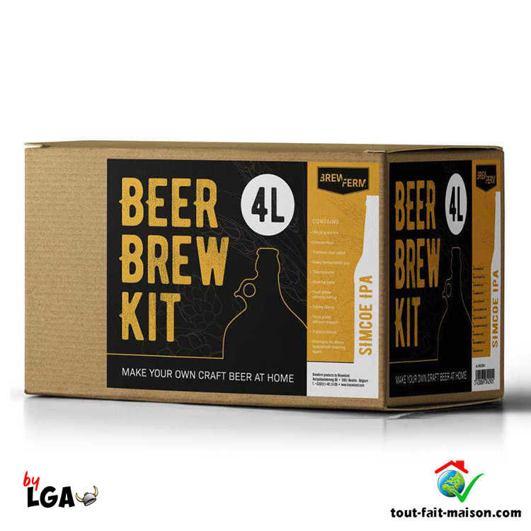 Kit brassage tout grain Simcoe IPA 4L - Beer mix