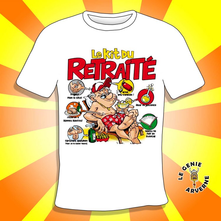 T-Shirt Kit du Retraité