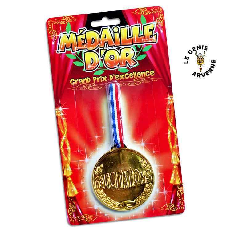 Médaille d'Or Félicitations
