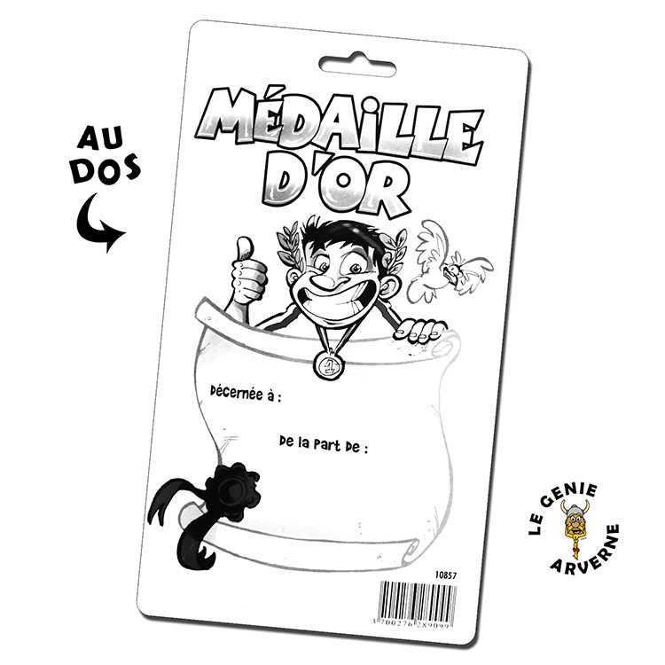 Médaille d'Or Félicitations